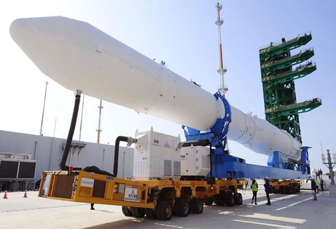 한국형발사체 '누리호' 발사대 인증시험 착수