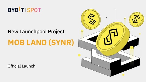 몹 랜드 거버넌스 토큰 SYNR, 바이비트 런치풀 상장