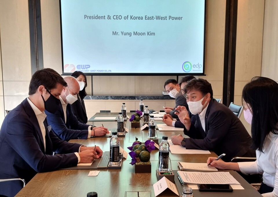 동서발전, 글로벌 에너지기업 EDPR과 국내외 신재생사업 공조