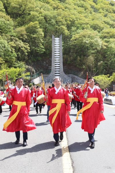 의령군, 위풍당당 의병출정식.＂의병정신으로 하나되는 우리“