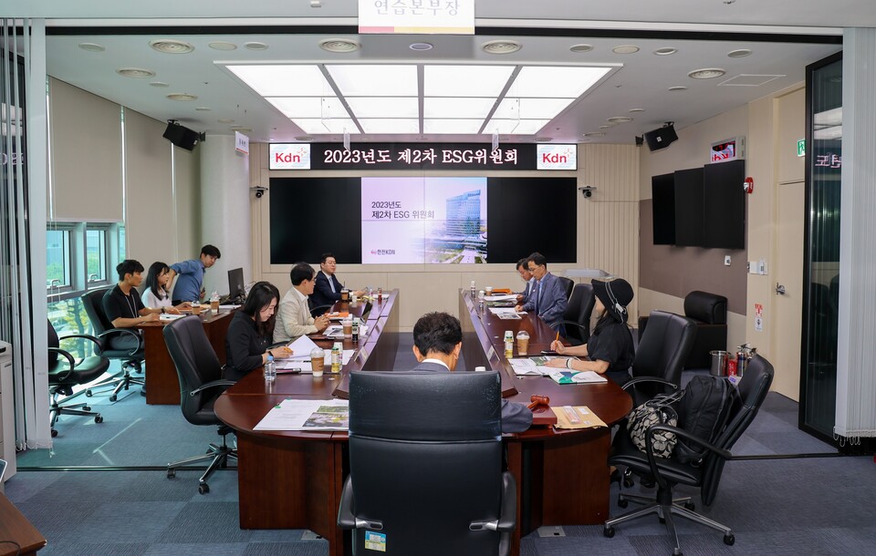 한전KDN, K-ESG 가이드라인 평가 통해 'ESG 전략' 새롭게 수립