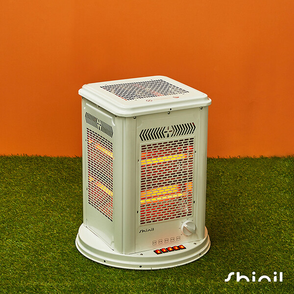 신일전자, 5방향 초고속 가열 전기 히터 ‘오방난로’ 출시.. 방안공기 훈훈