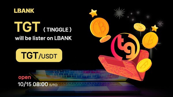 팅글(Tinggle), 엘뱅크(Lbank)에서 첫 상장
